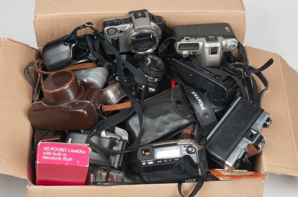 Film Camera Job Lot - Junk, Untested, Spares - Collection Only | eBay UK