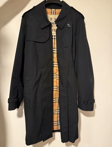 Burberry Men's Kensington Trenchcoat Size 44 US 54 EU | eBay