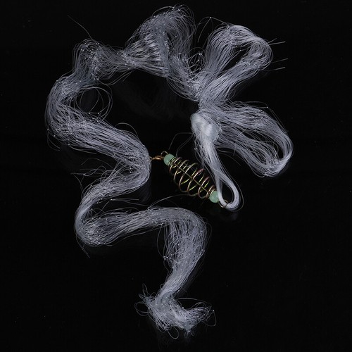 3Pcs Multi Size Fishing Net Trap Mesh With Luminous Bead Copper Spring ...