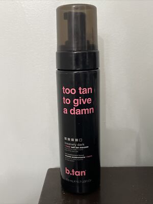 b Tan Too Tan To Give A Damn Insanely Dark Self Tan Mousse Brand New ...