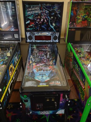 Heavy Metal Pinball Machine By Stern - Rare Game | eBay