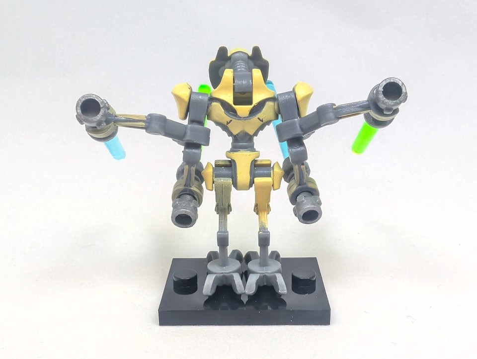 LEGO Star Wars General Grievous Minifigure Custom sw0254 | eBay