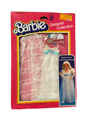 Ultra Rare Vintage 1983 Barbie Designer Collection Bedtime Beauty #7081 ...
