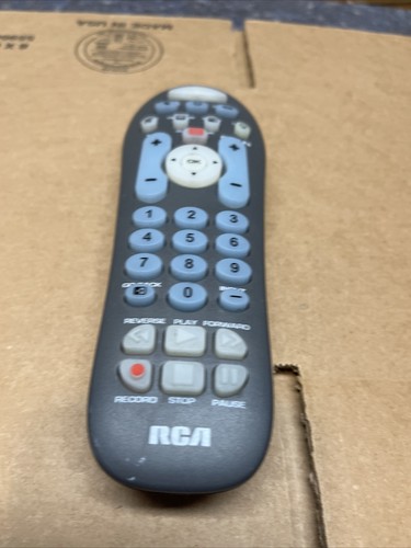 RCA RCR314WR 3 Device Partially Backlit Universal Remote Control Tested ...