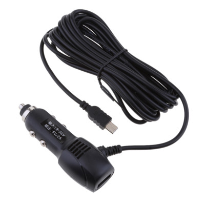 Car Charger 12V Power Supply for Various GPS SAT Navigators Mini USB ...