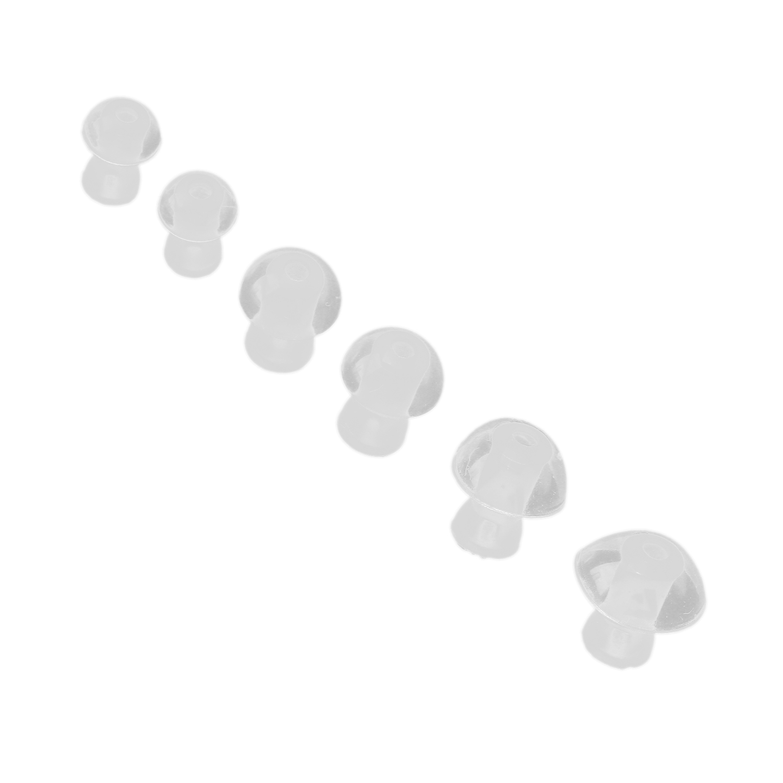 6x Hearing Aid Ear Tips Earplug Silicone Hearing Aids Buds Domes Ear ...