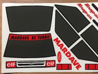 Mardave Rs Ford Sticker Set | eBay UK