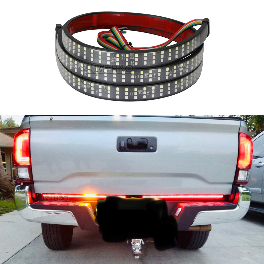 For Toyota Tacoma Truck 60" Tailgate LED Strip Tail Light Bar Brake ...