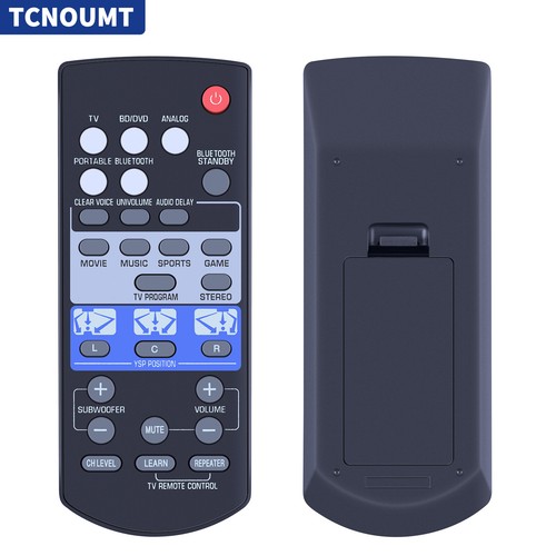 New FSR80 ZG80760 Remote Control For Yamaha Soundbar YSP-1400 YSP ...