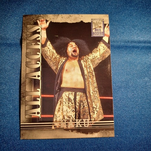 Haku WWF Wrestling Trading Card All Access Fleer #6 WWE AEW | eBay
