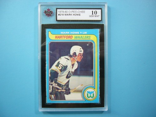 1979/80 O-PEE-CHEE NHL HOCKEY CARD #216 MARK HOWE KSA 10 GEM MINT 79/80 ...