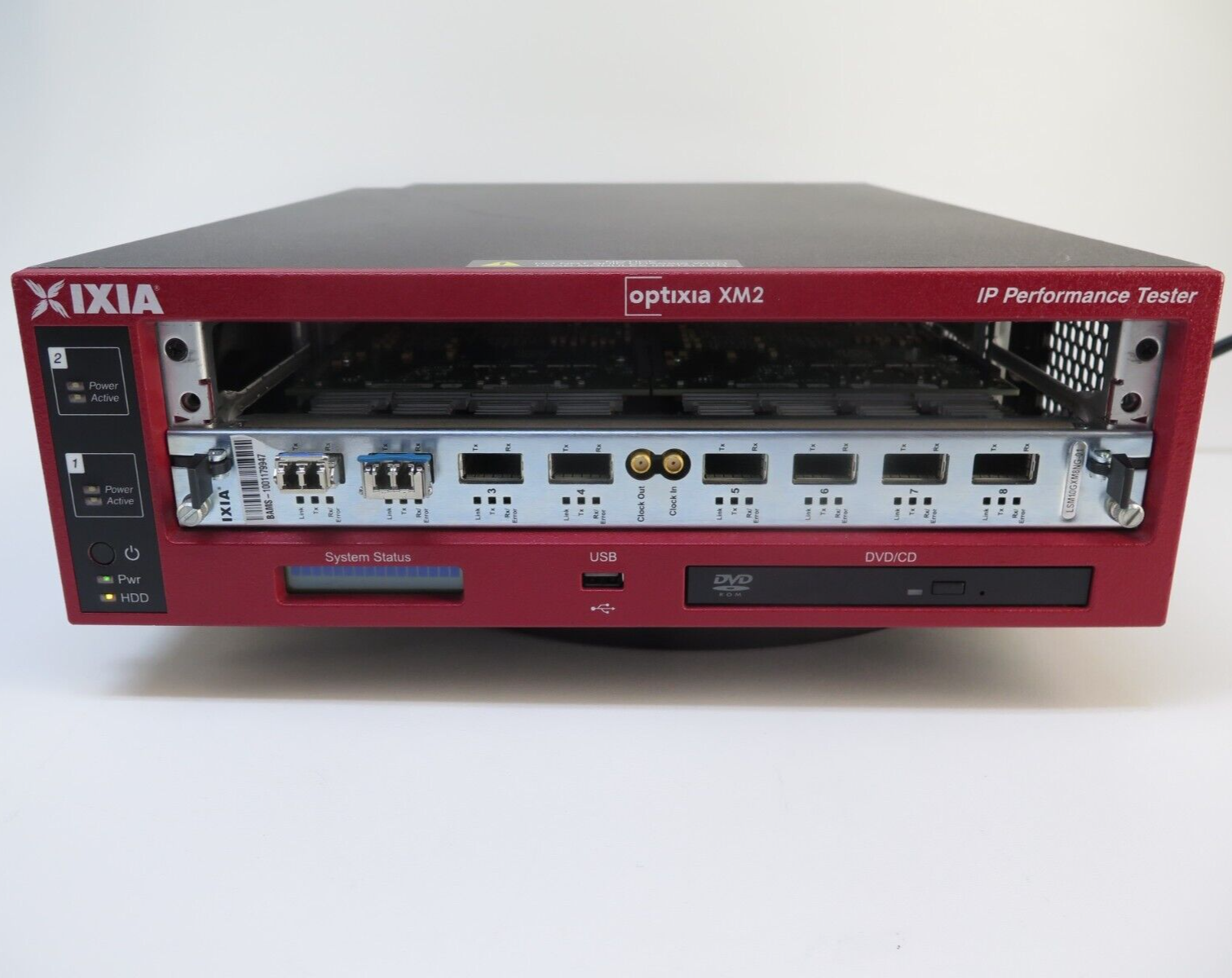 IXIA Optixia XM2 870-0063-05 Chassis Server IP Performance Tester ...
