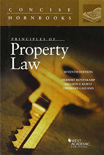 Principles of Property Law (Concise Hornbook Series) | eBay