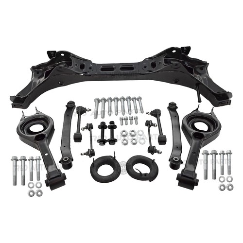 Rear Subframe Crossmember Frame Control Arms+Spring Rads+Bolts | eBay