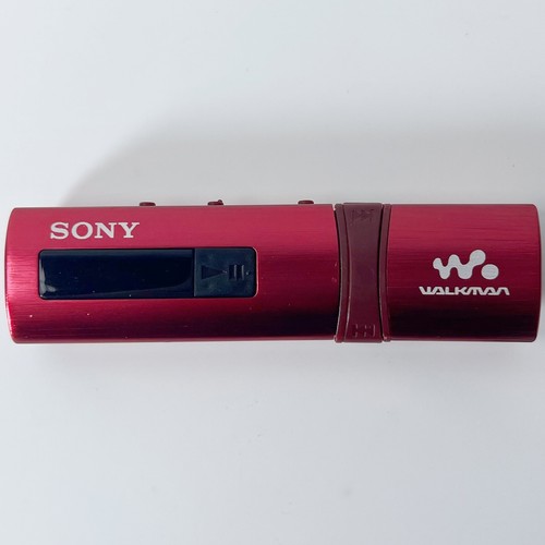 Sony MP3 NWZ-B183F Protable Music Player 4GB Walkman USB MP3 Player Red ...