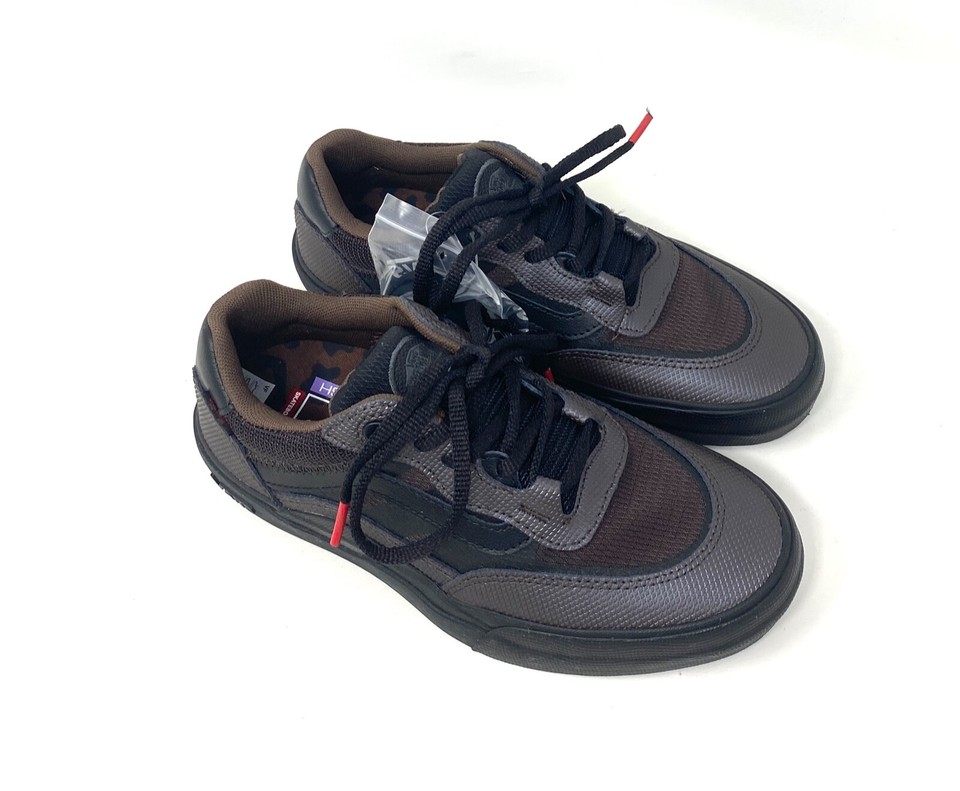 VANS Wayvee Justin Henry Low Top Women's Grey Brown Mesh Suede Size ...