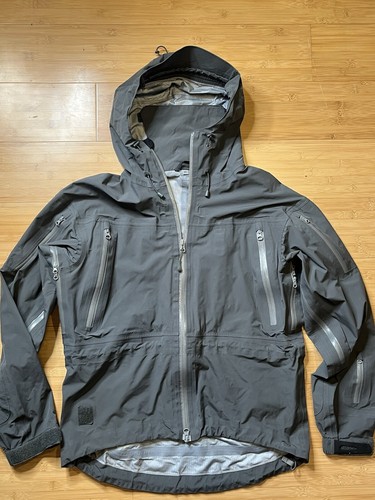 Men’s XS Triple Aught Design TAD Gear Black Label Nylon Waterproof Gray ...