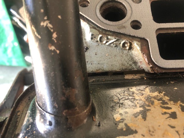 1957 Ford Thunderbird 312 Engine , ECZ 6015C block , ECZG heads ...