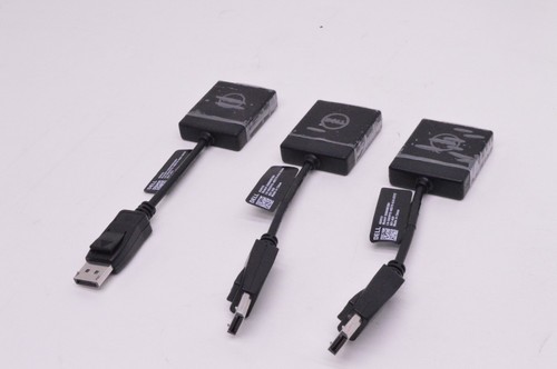3x Dell DANARBC084 0KKMYD DisplayPort to DVI-D Adapter LOT | eBay