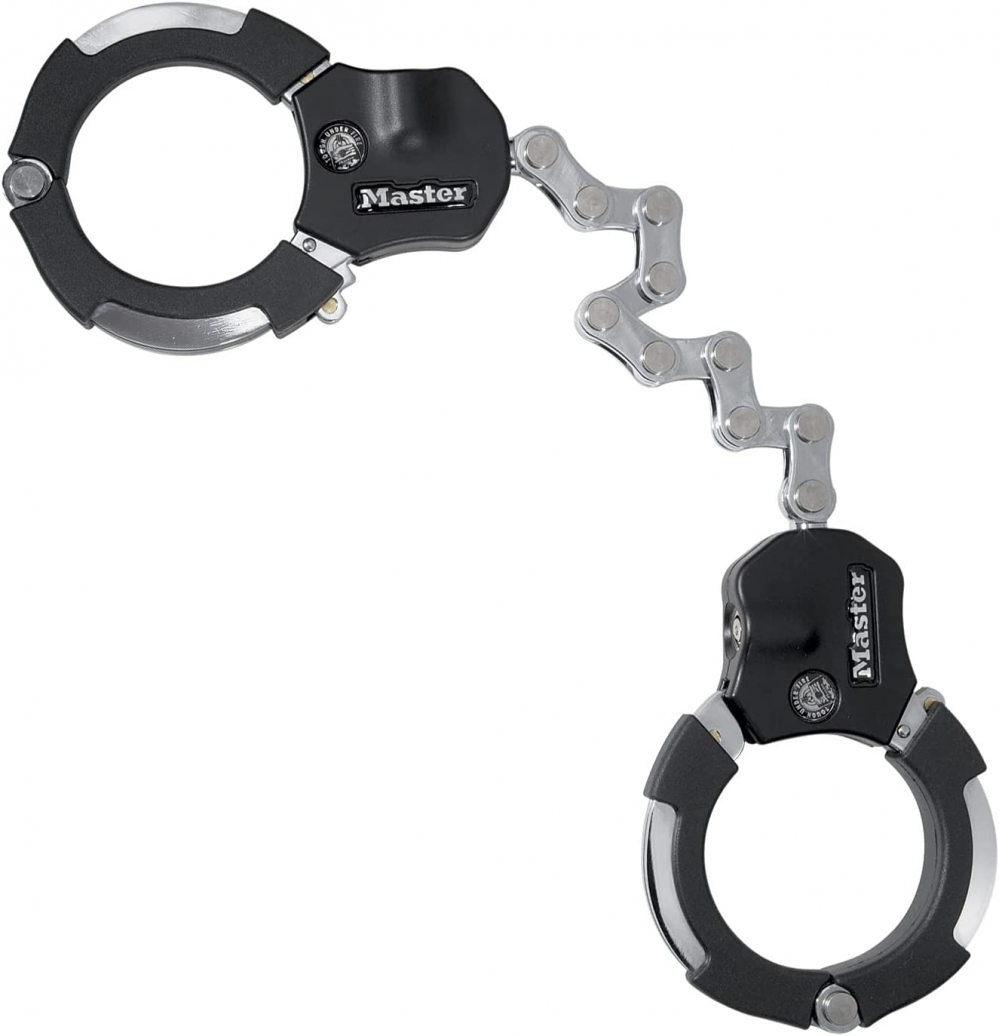Master Lock Street Cuff 8290 Handschellenschloss - Schwarz for sale ...