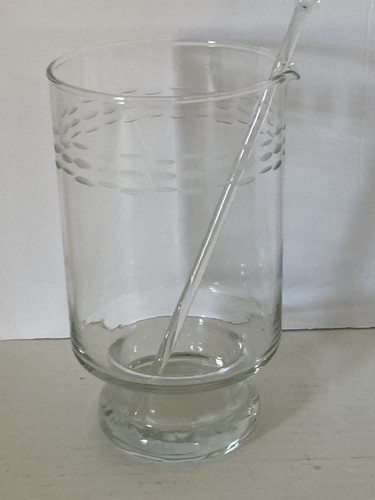 Princess House Cocktail Martini Mixer Pitcher VTG with Stirrer 1960's ...