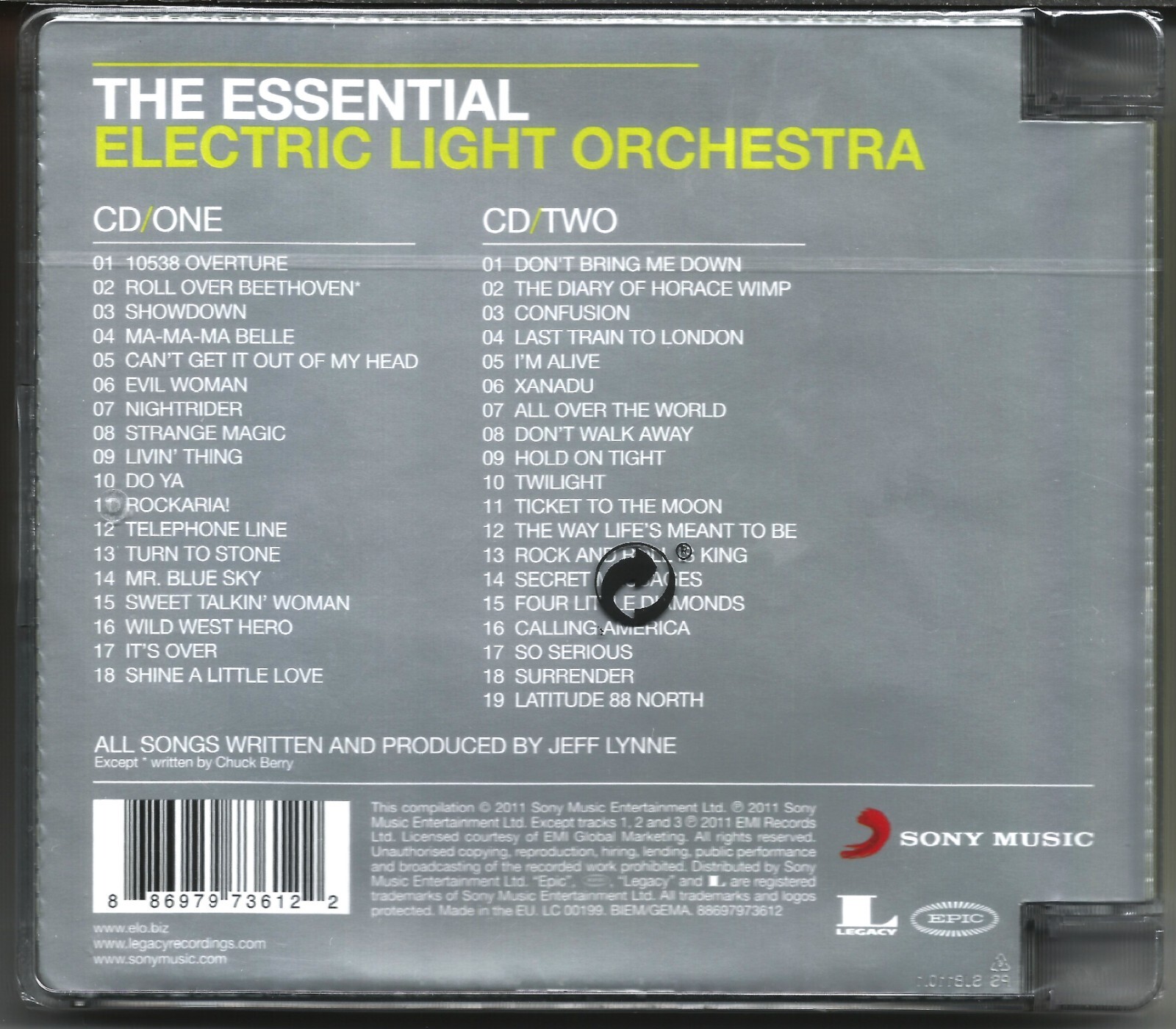 Electric Light Orchestra - The Essential ELO - Best Of - 2CD - Neu - OVP - | eBay.de