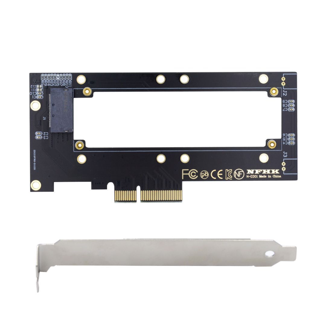 5.9mm 8.0mm Thickness Short SSD PCI-E4.0 4X Host Adapter to NVMe Ruler ...