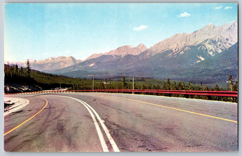 Radium Hot Springs New Highway Banff Canada Rockies Postcard British ...