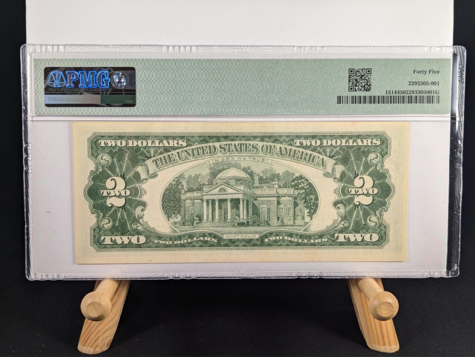 Series 1963A Red Ink $2 Banknote | eBay