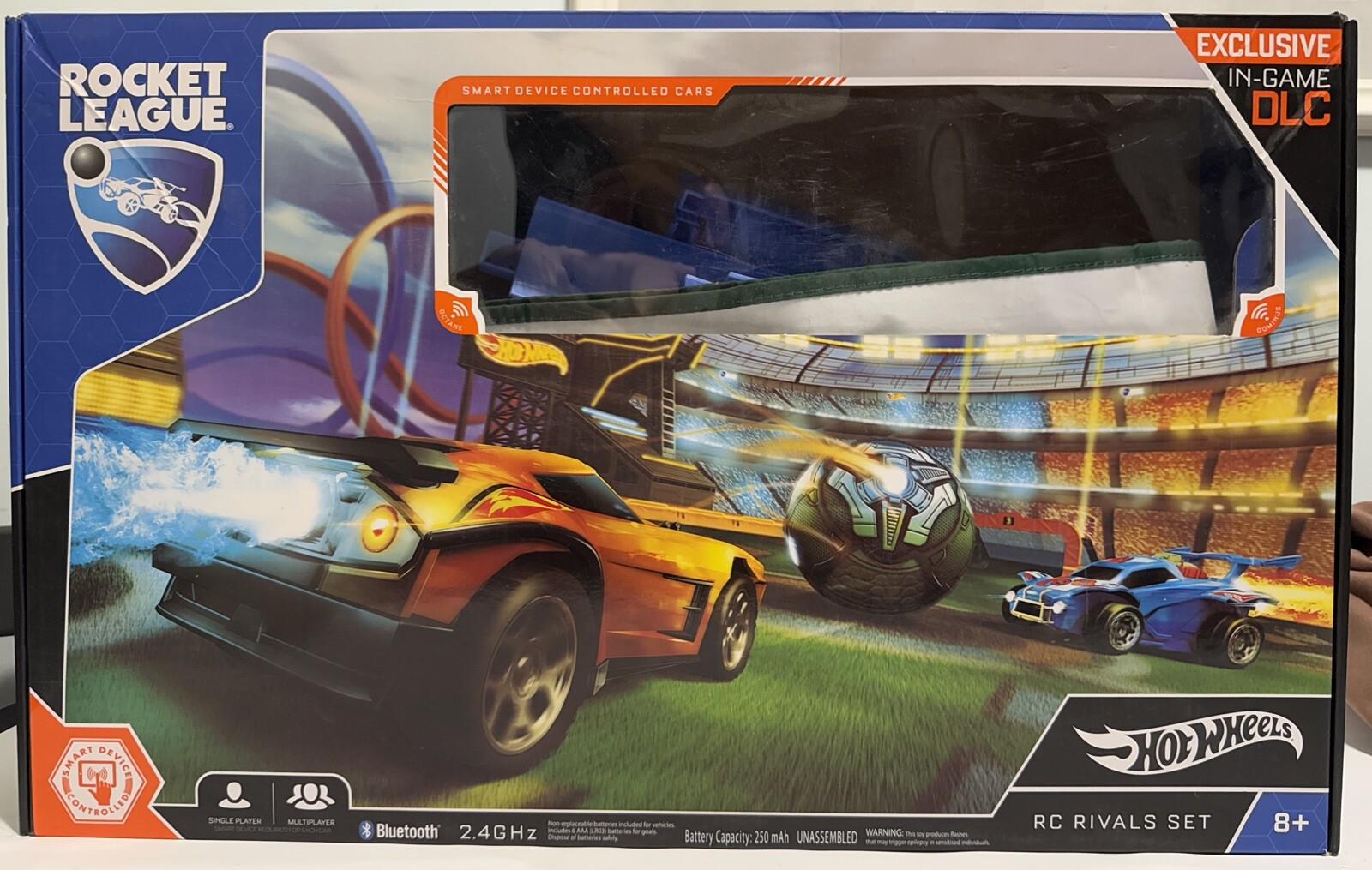 Hot Wheels Rocket League RC Rivals Stadium Racing Play Set w/ Cars Not ...