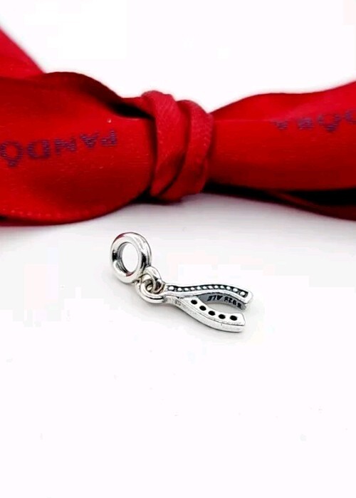 New Genuine Pandora ME Sterling Silver Wishbone Mini Dangle Charm ...