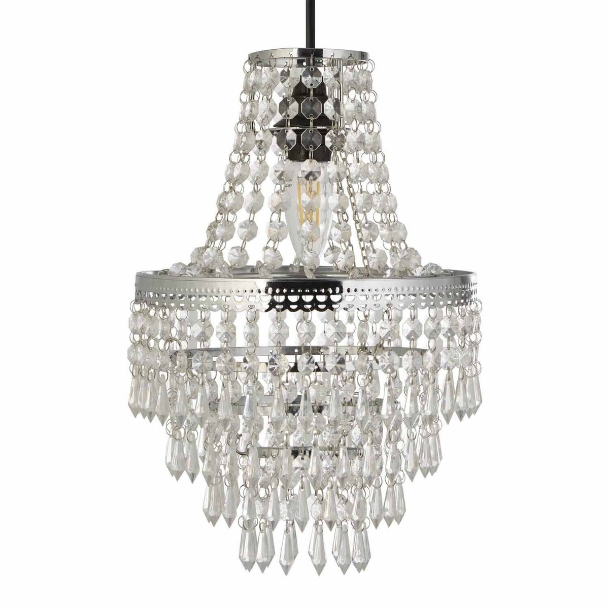 Beaded Chandelier Shades Jenny Beaded Ceiling Pendant In Natural | BHS