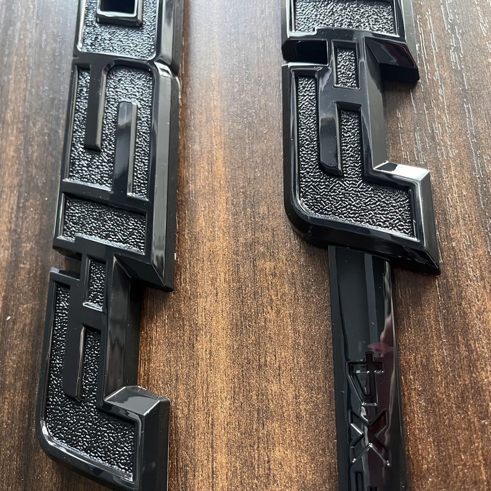 2PCS Fender Side Emblems For 2009-2014 F-1-5-0 FX4 Replacement Badges ...