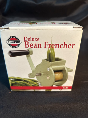 Norpro Deluxe Bean Frencher With Clamp Green Bean Casserole NEW | eBay