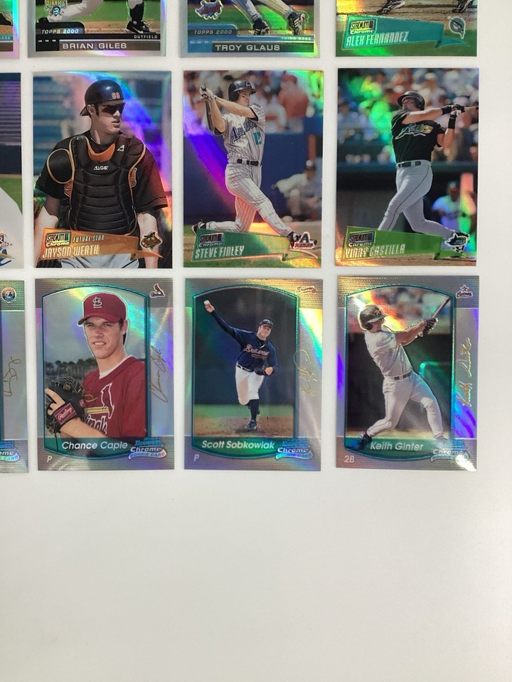 Assorted Lot Of 2000 Topps Refractor Baseball Cards (68) | eBay