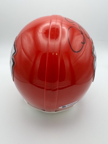Derrick Thomas Signed Autographed Mini Helmet Kansas City Chiefs ...