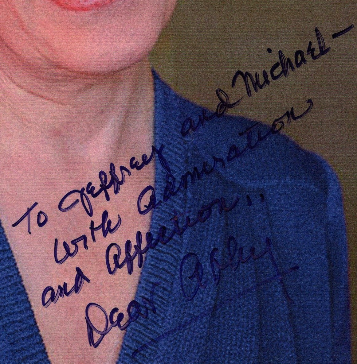 Dear Abby Autographed 8 x 10 in. Photo As Pictured | eBay