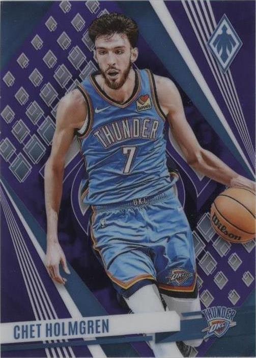 2023-24 Panini Phoenix - Chet Holmgren #82 Purple /150 for sale online ...