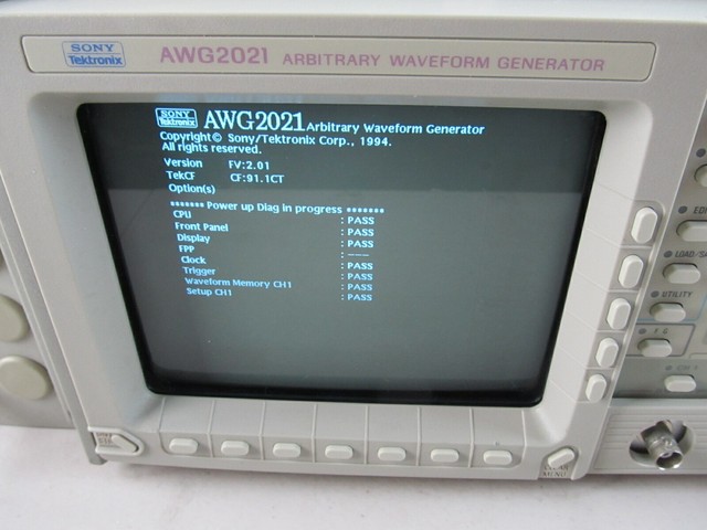 Tektronix AWG2021 Arbitrary Waveform Generator SN J320668 for sale ...