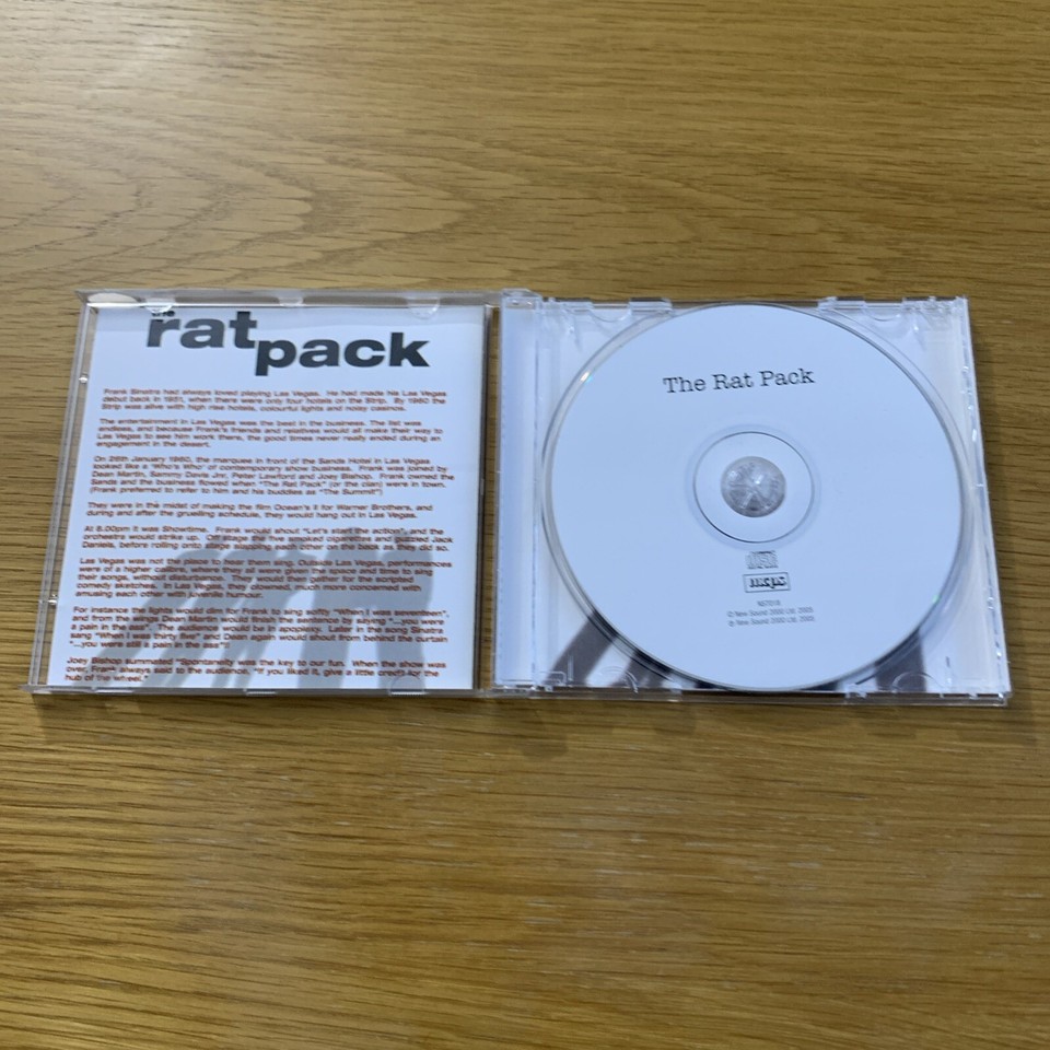 The Rat Pack | CD Album | 18 tracks | 1999 | Newsound 2000 | | eBay
