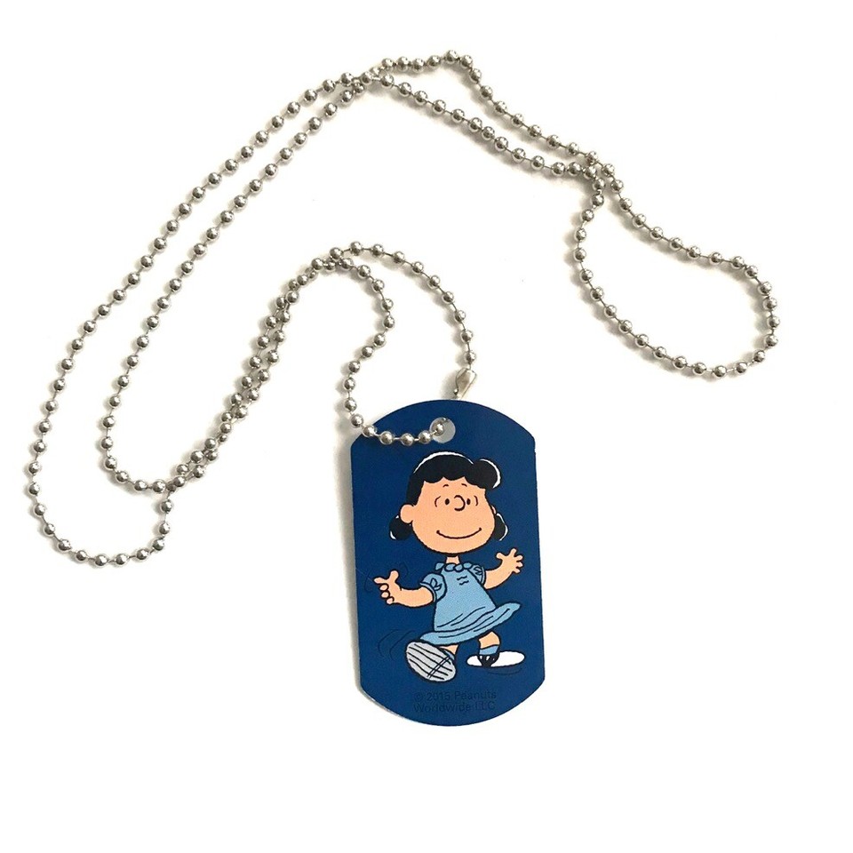 Peanuts Lucy van Pelt Dog Tag Necklaces | eBay