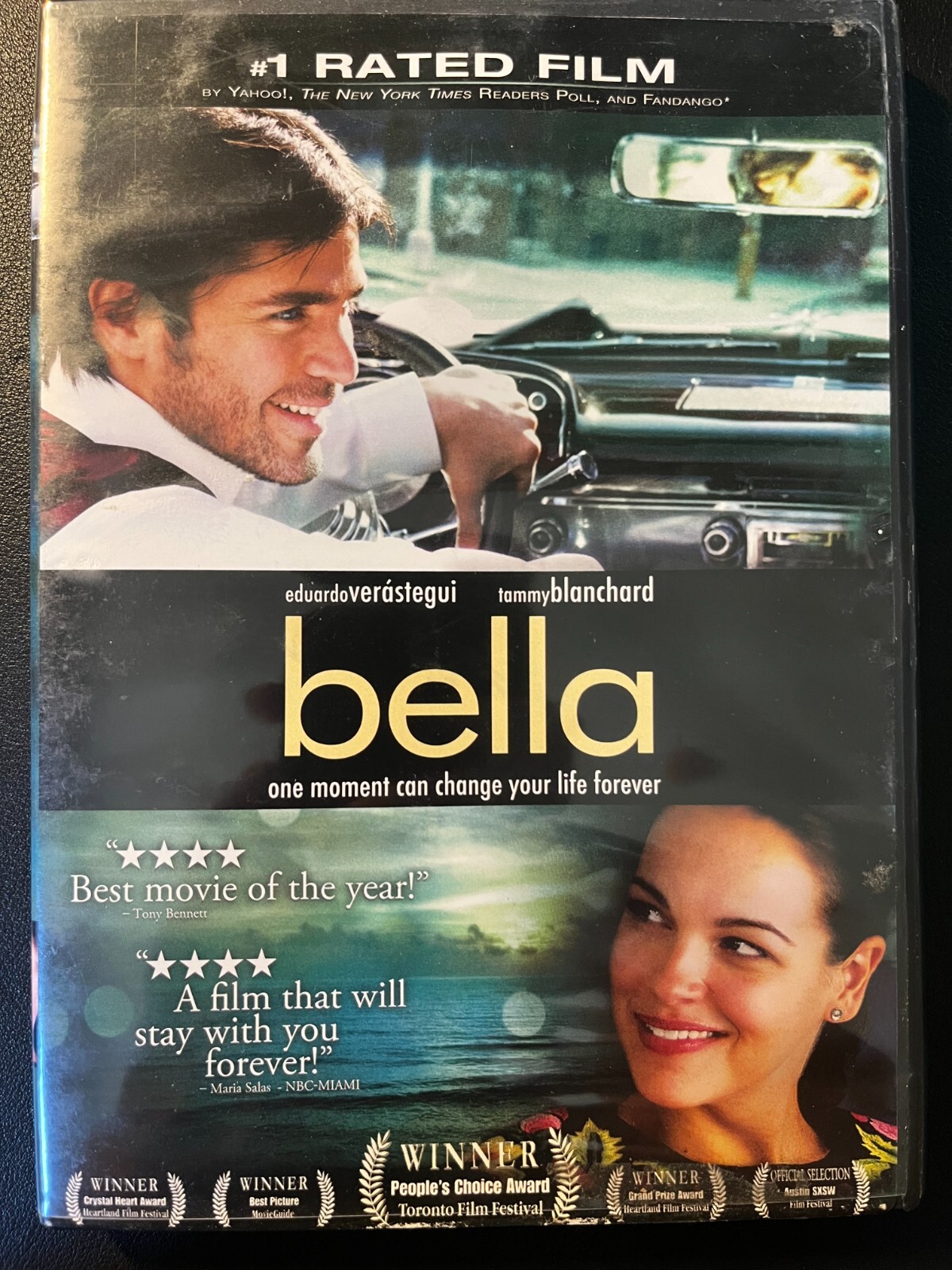 Bella (DVD, 2006) Dram Romance Eduardo Verastegui Tammy Blanchard Manny ...