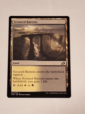 Scoured Barrens - Ikoria Magic the Gathering MTG Card Nice! | eBay