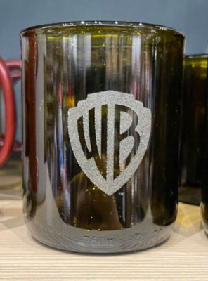 Warner Bros Studio Tour Hollywood WB Refresh Glass Shield Cup New | eBay