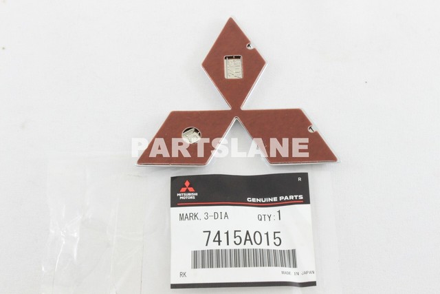 2007-2013 Mitsubishi Outlander OEM 3 Diamond Chrome Emblem 7415A015 for ...