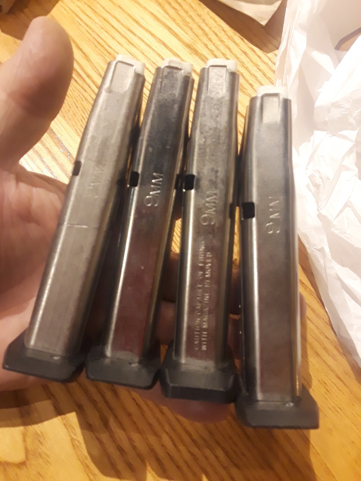 Smith & Wesson Factory 10 Shot Magazine Sw9 Sigma Stainless 19181 Sw9v ...