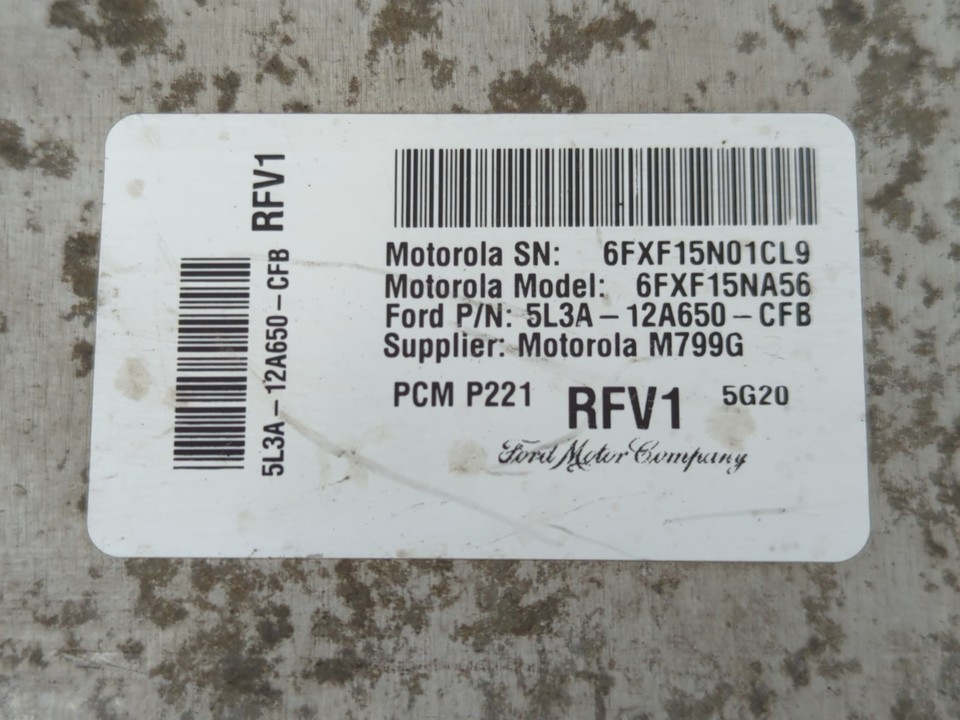 2006-2006 Ford F-150 Engine Control Computer Ecu Pcm Ecm Pcu Oem AH51M ...