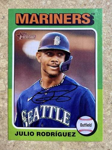 2024 Topps Heritage - Missing Facsimile Signature Variation Julio ...