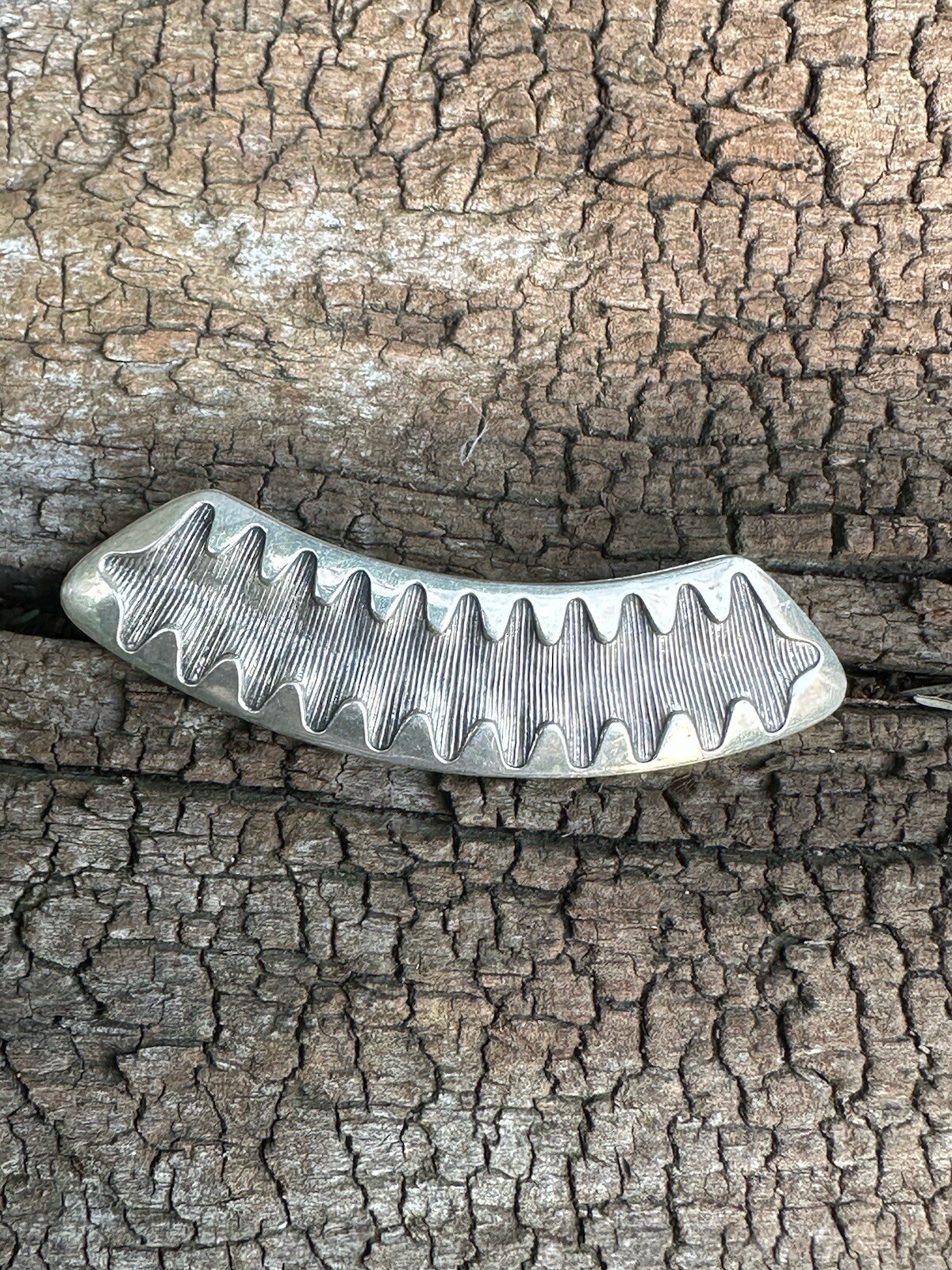 Albert Scharning 830s Silver brooch Norwegian Norway - Gem