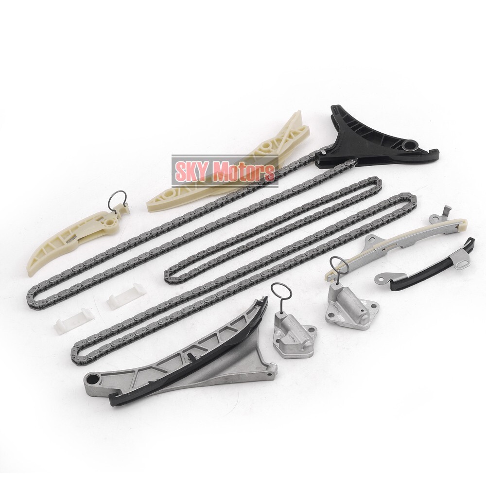 Timing Chain Guides Tensioner Set For Porsche Cayenne Audi A8 S4 Q7 ...